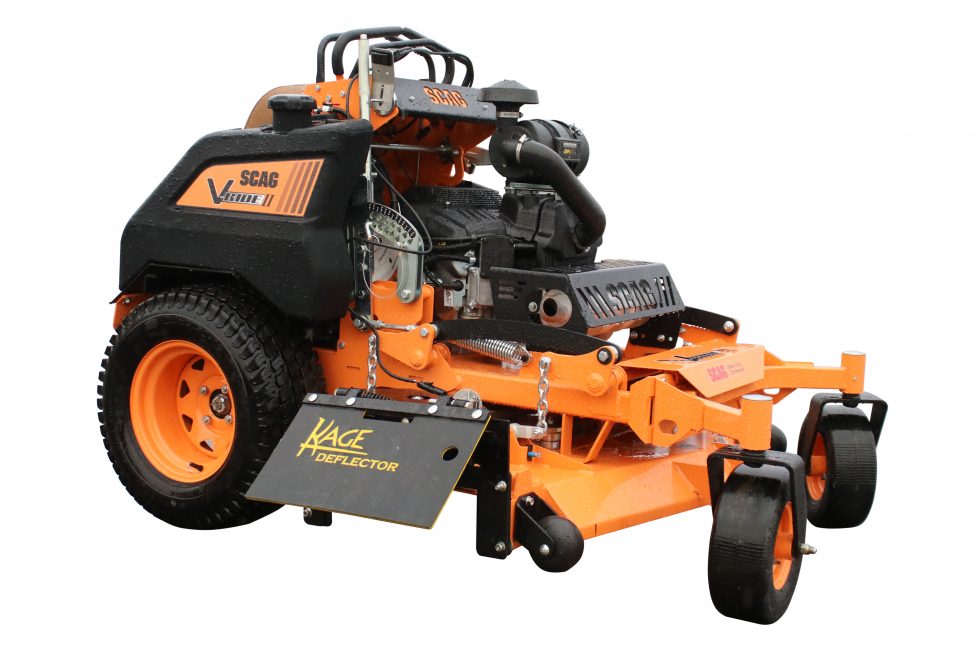 KAGE Electric Grass Deflector Lawn Mower Chute Blocker