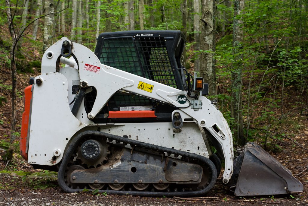 Power Company Snow Removal - Compact Track Loader Plows